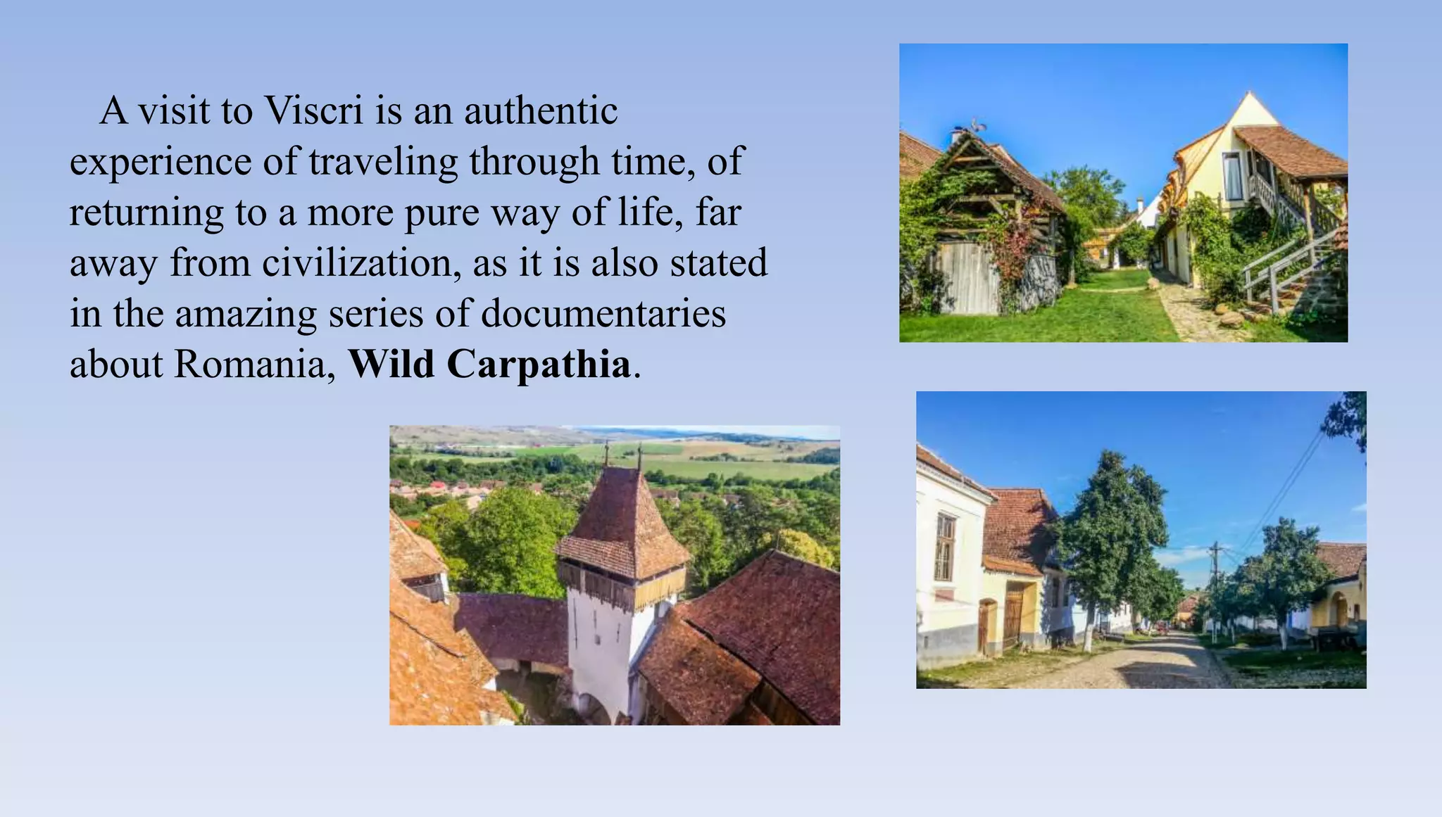 The village-of-viscri | PPT