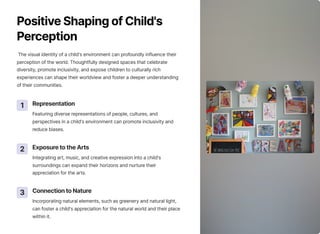 The built environment plays a crucial role in shaping a child's visual ...
