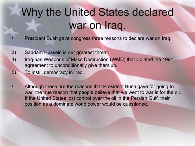 The War in Iraq | PPT | Political Issues & policy | Politics