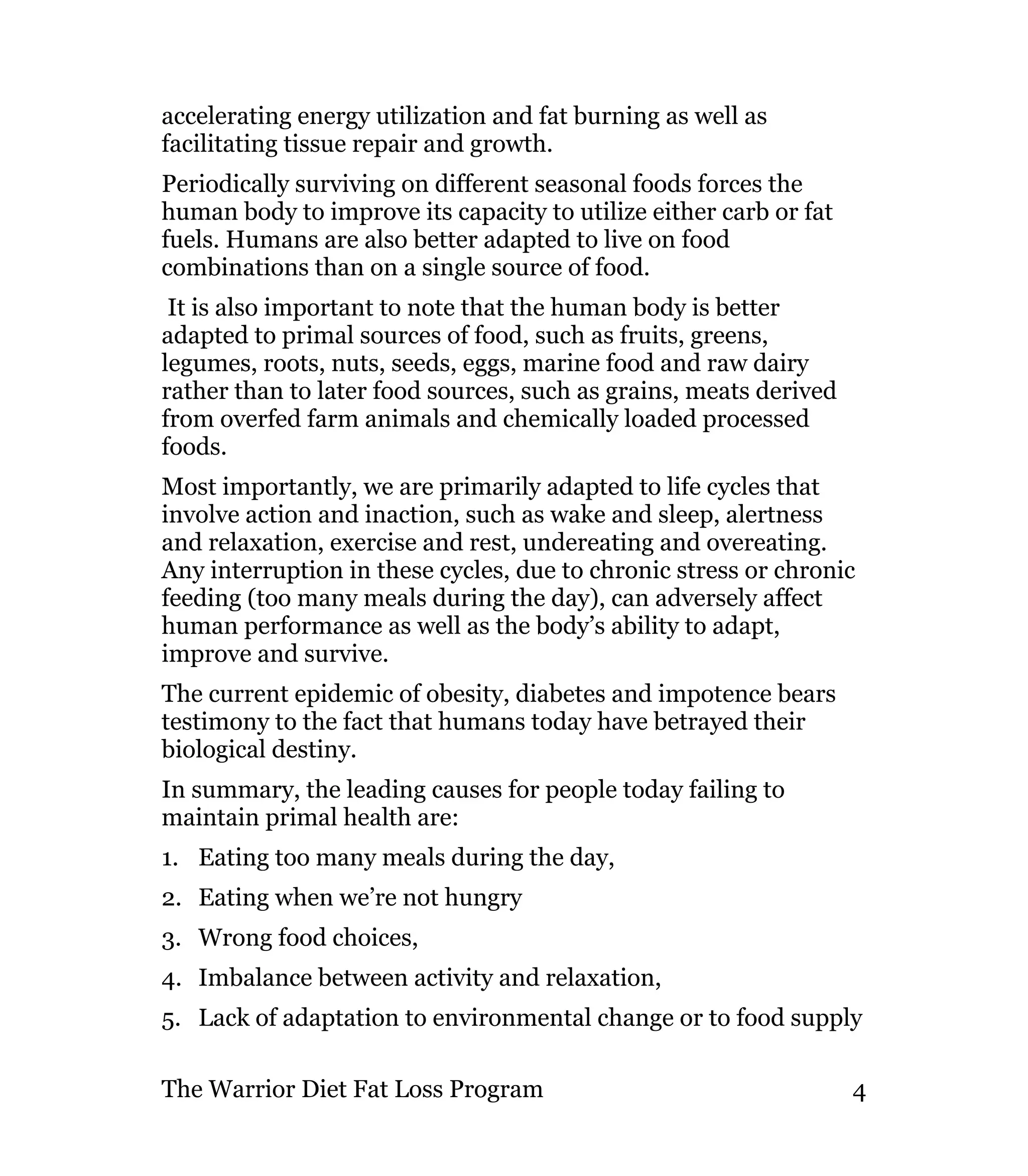 The warrior-diet-fat-loss-plan | PDF