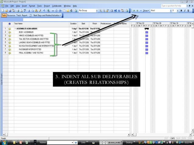 The WBS and MS Project | PPT
