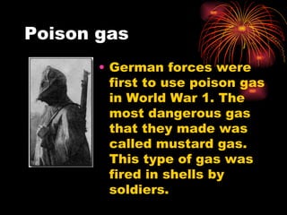 The Weapons Of World War 1 | PPT