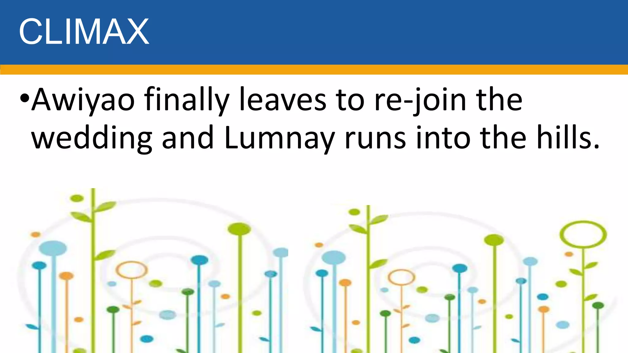 The Wedding Dance By: Amador T. Daguio | PPTX