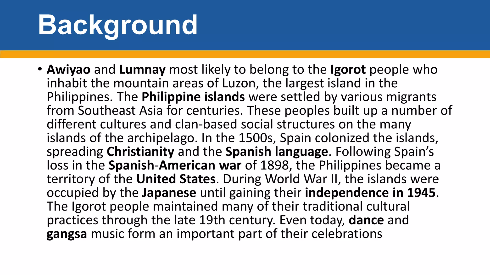 The Wedding Dance By: Amador T. Daguio | PPTX