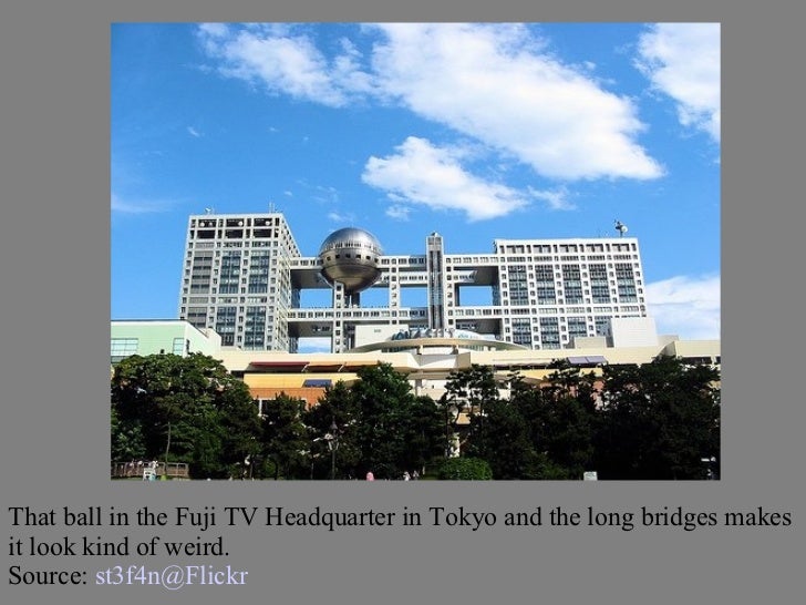 The Weirdest Buildings In Japan