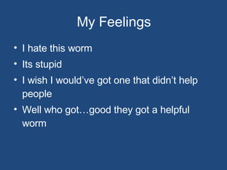 The Welchia Worm | PPT