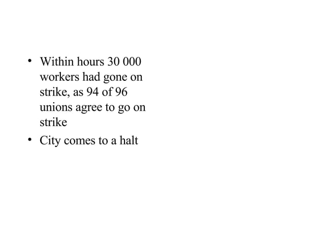 The Winnipeg General Strike | PPT