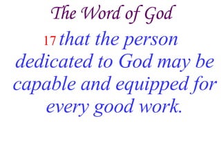The Word Of God | PPT