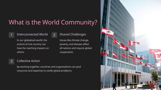 The-World-Community-meaning and description. | PPTX