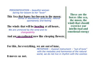 The World Is Too Much With Us William Wordsworth | PPT