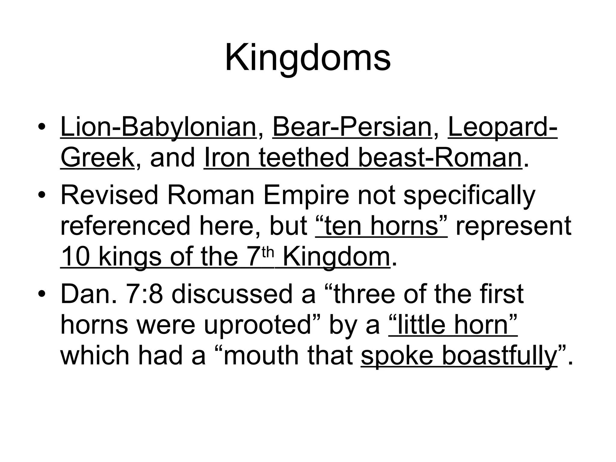 The World Kingdoms | PPT