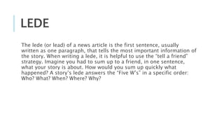 THE-WRITING-CENTER-NEWS-WRITING-FUNDAMENTALS.pptx