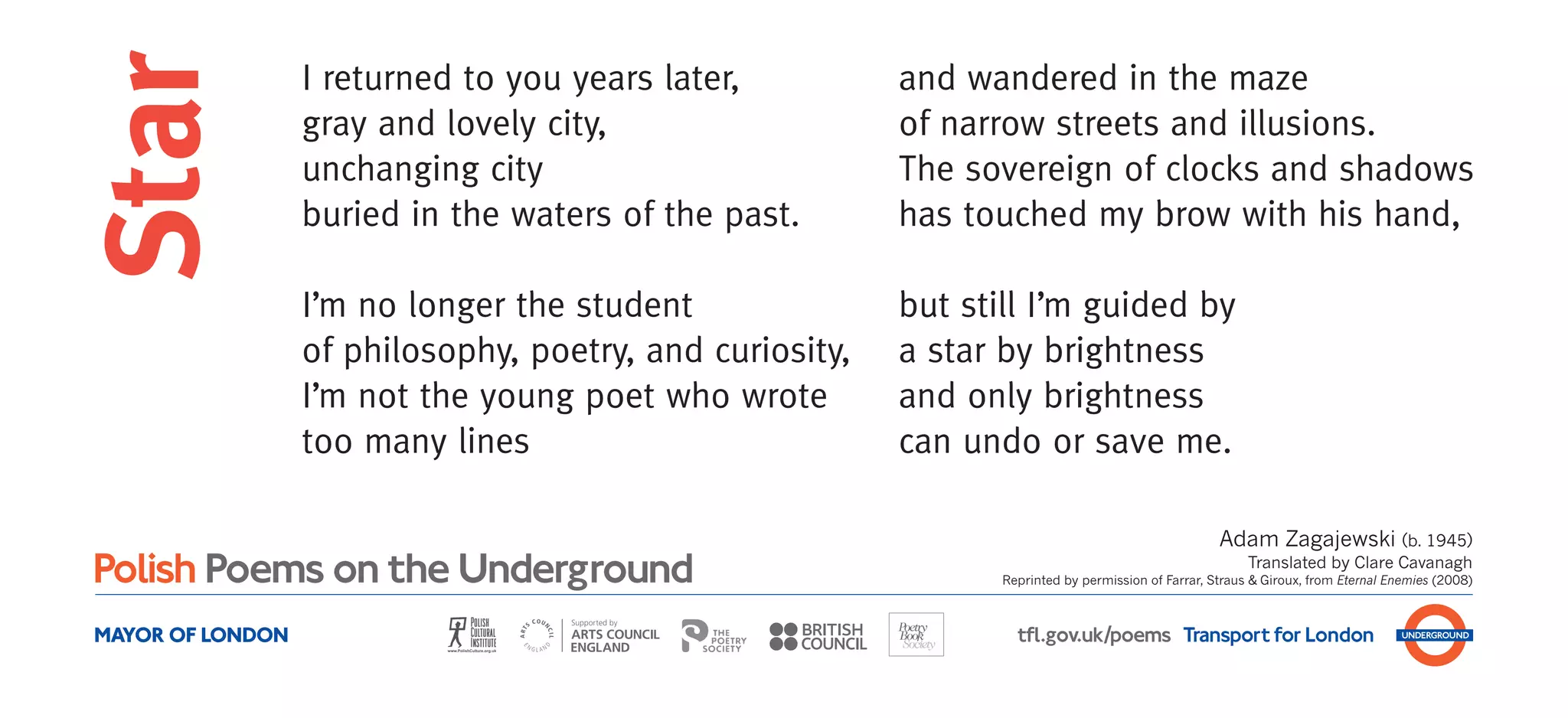 Polish Poems on the Underground | PDF