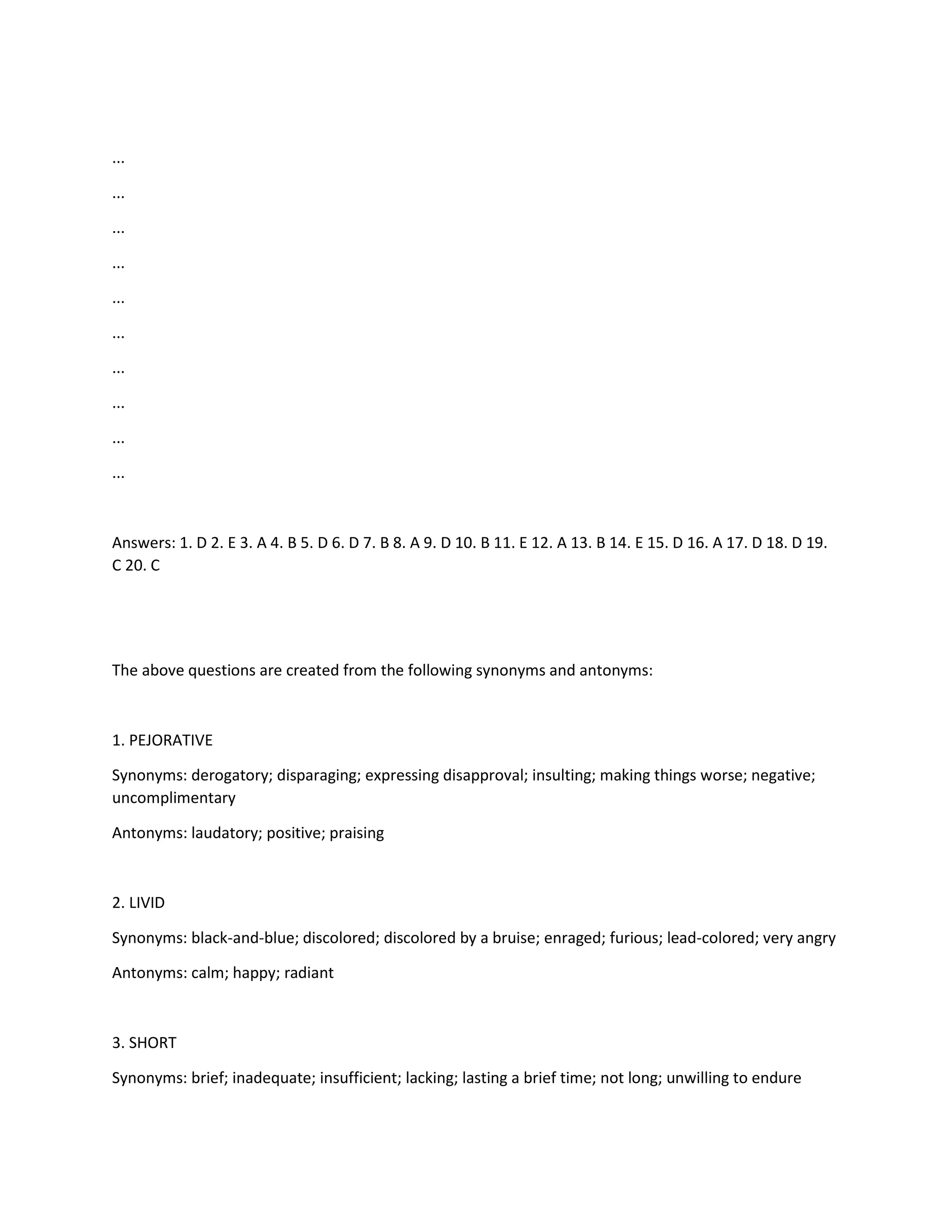 The 1000 Most Common Sat Words | PDF