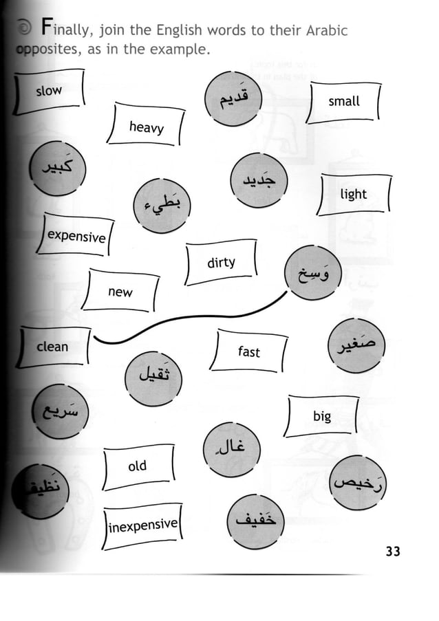 The 100 word exercise book arabic | PDF