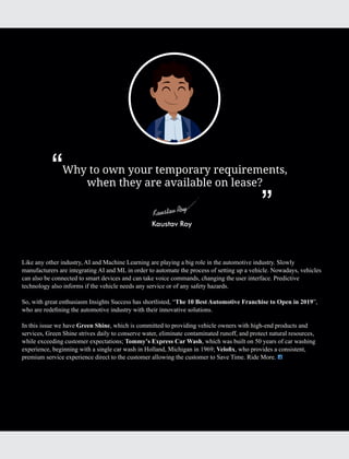 The 10 best automotive franchises to open 2019 | PDF