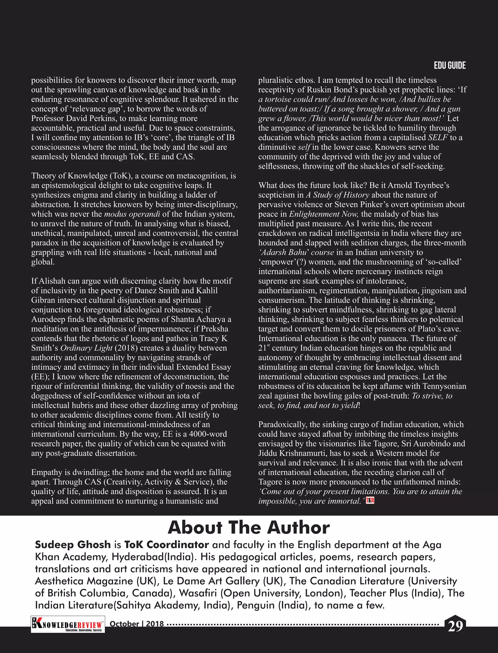 The 10 Best International Schools of India in 2018 | PDF