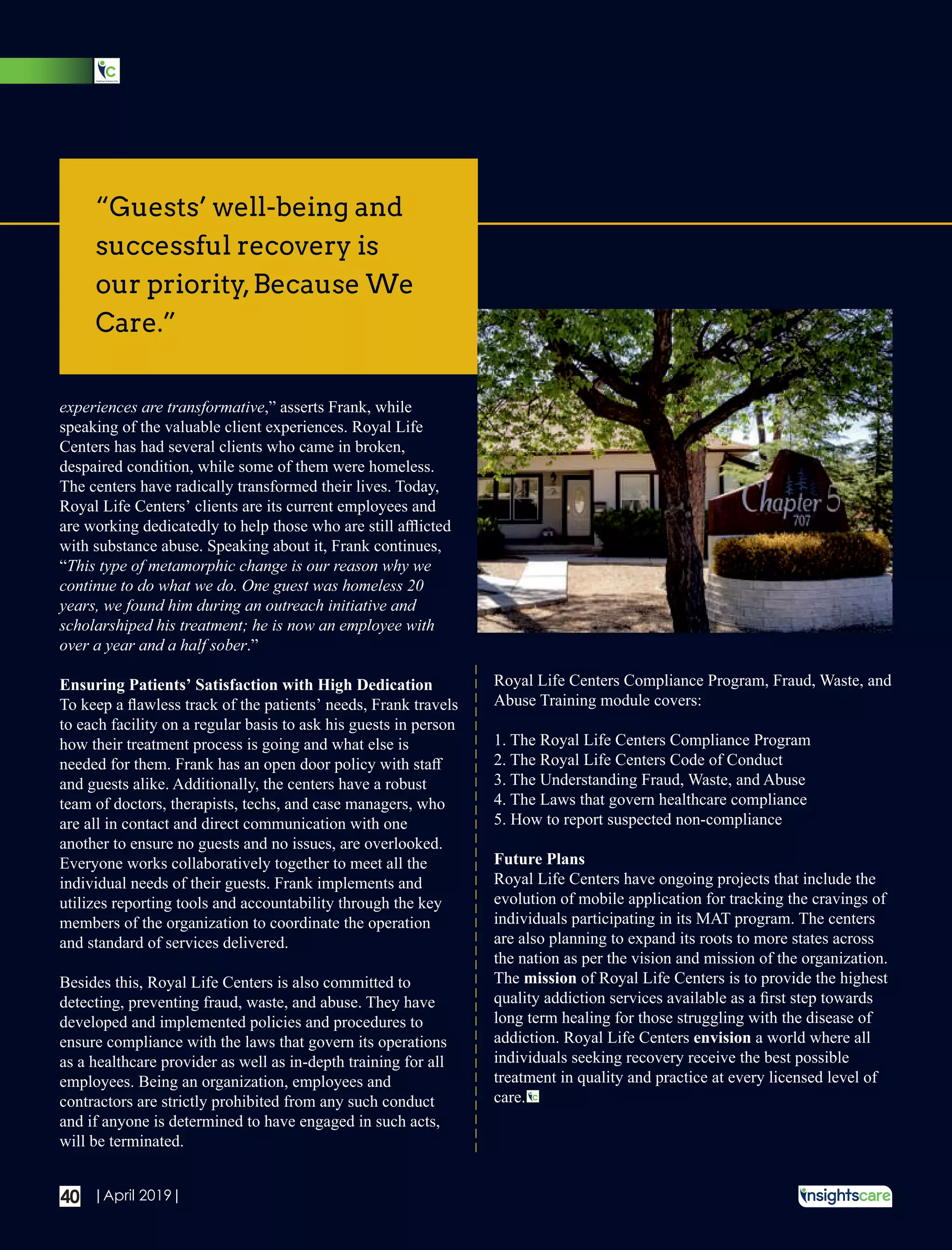 The 10 Best Rehabilitation Centers to Watch in 2019 | PDF