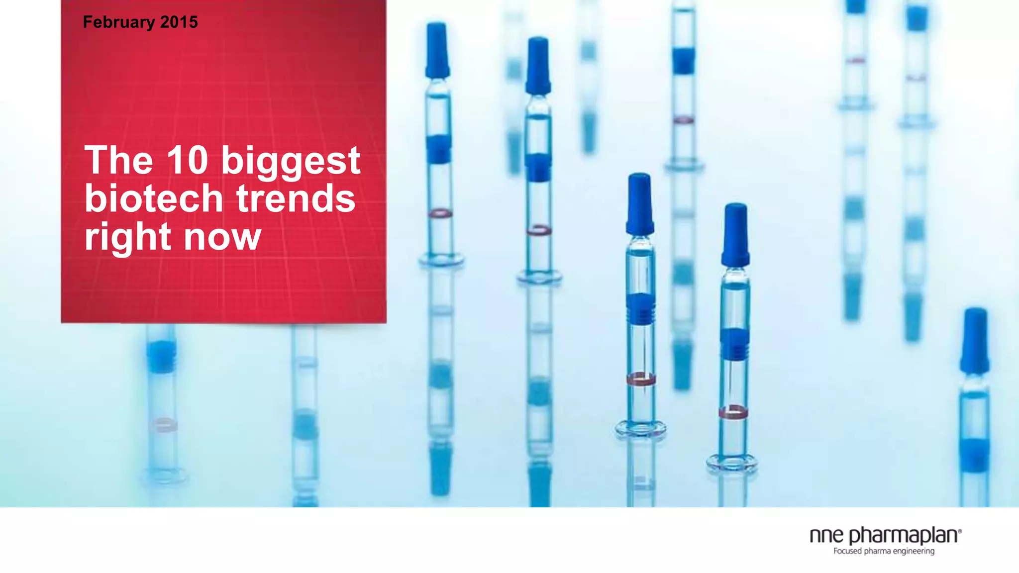 The 10 biggest biotech trends | PPT