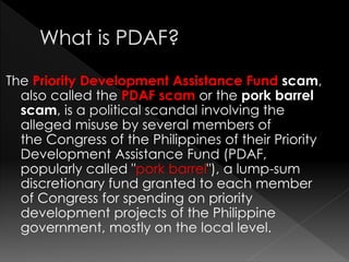 JANET NAPOLES- PORK BARREL SPECIAL | PPTX