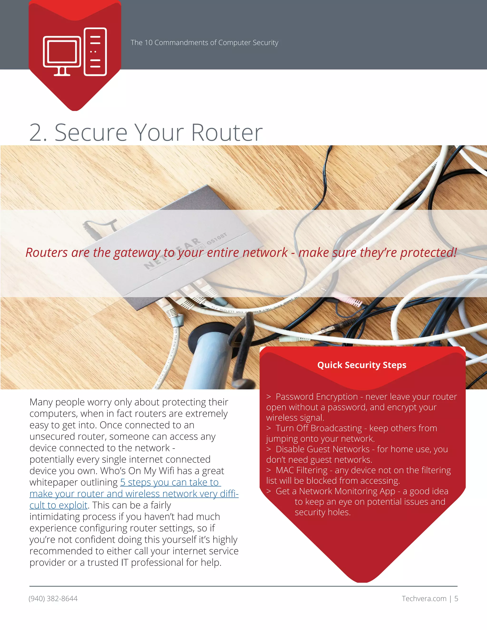 The 10 Commandments of Computer Security | PDF