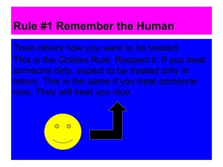 The 10 core rules of netiqutte | PDF