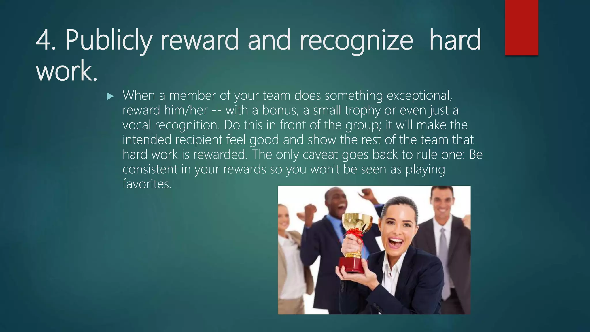 The 10 golden rules of effective management | PPTX