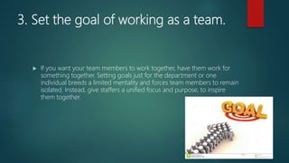 The 10 golden rules of effective management | PPTX