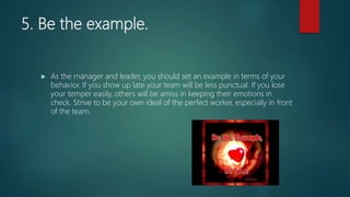 The 10 golden rules of effective management | PPTX