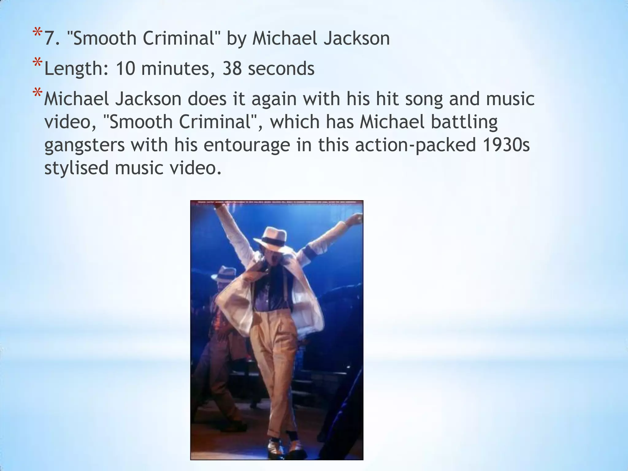 The 10 longest music videos ever made | PPTX