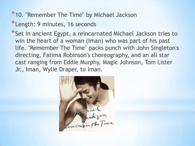 The 10 longest music videos ever made | PPTX | Music Video | Genres