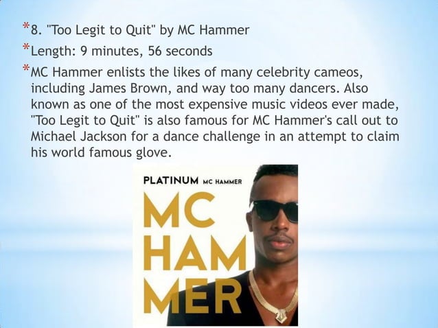 The 10 longest music videos ever made | PPTX | Music Video | Genres