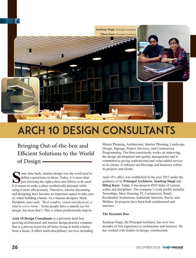 The 10 Most Creative Interior Designers to Watch | PDF