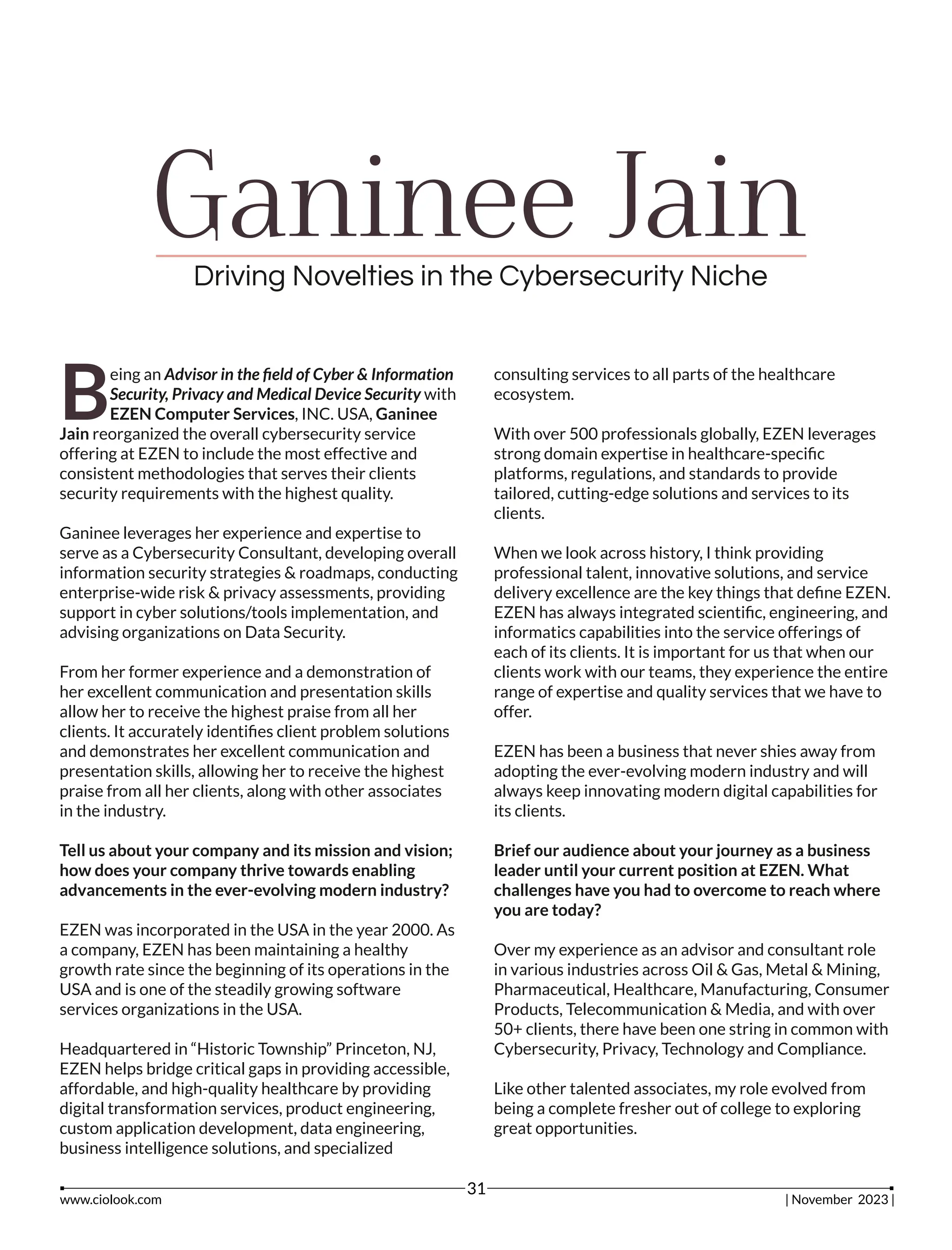 The 10 Most Influential Women In Cyber Security,2023.pdf