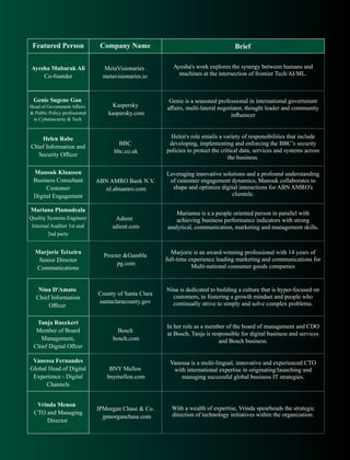 The 10 Most Influential Women In Tech To Follow.pdf | Internet | Computing