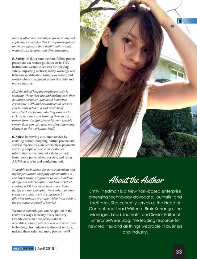 The 10 most innovative arvr solution providers 2018 | PDF