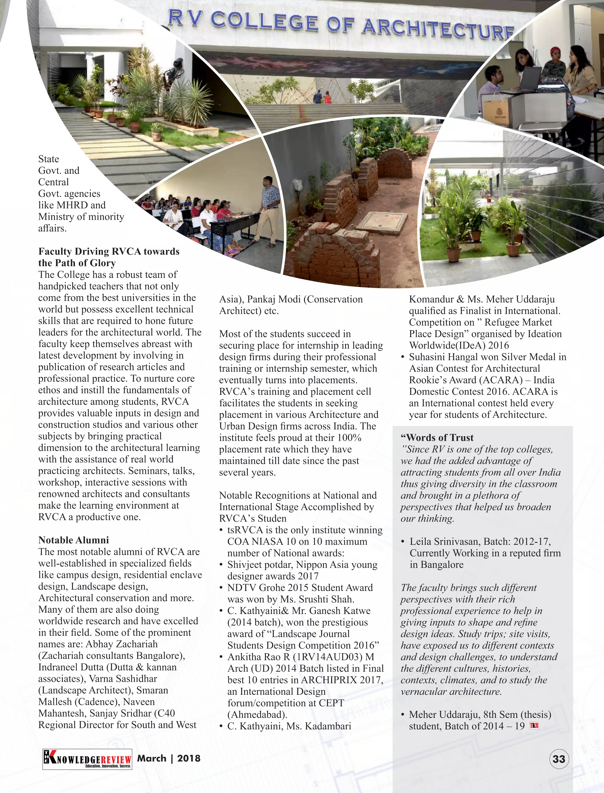 The 10 most innovative institutes for architecture in 2018 | PDF