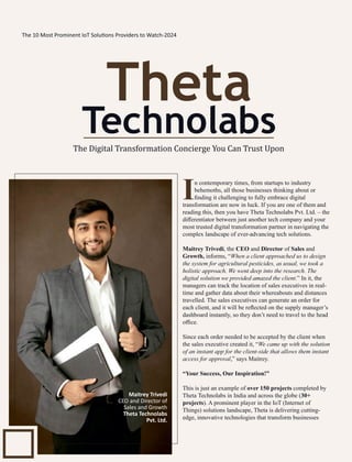 The 10 Most Prominent IOT Solutions Providers to Watch-2024.pdf