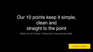 The 10 Page Deck - Guidelines for creating the perfect selling tool. | PDF
