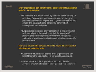 The 10 Principles of Enterprise Architecture | PPTX