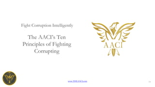 The Ten Principles of Fighting Corruption: Institutionalizing Integrity ...