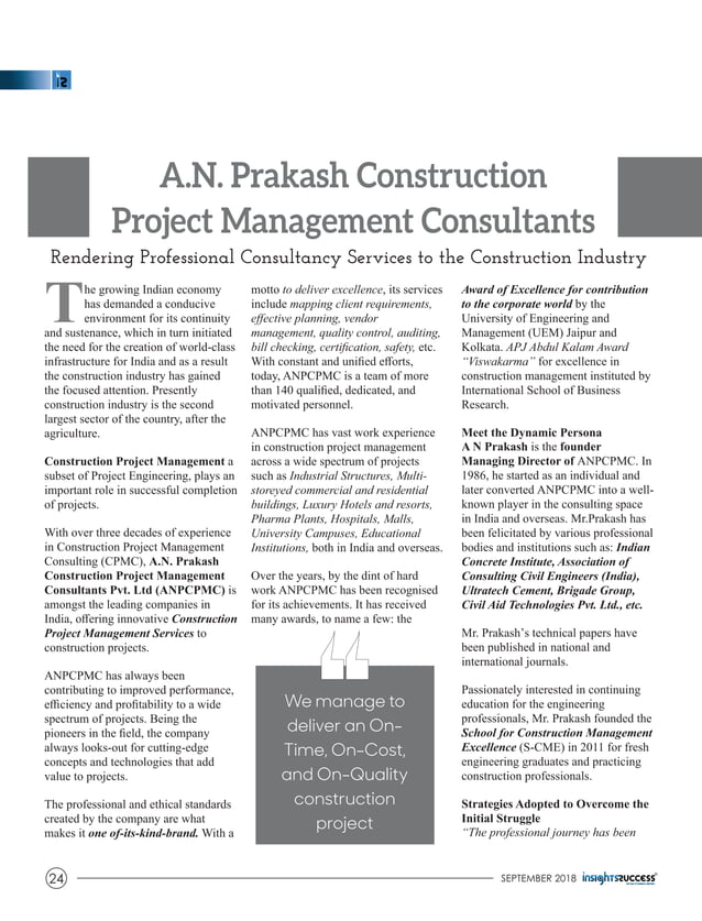 The 10 Prominent Project Engineering Solution Providers | PDF