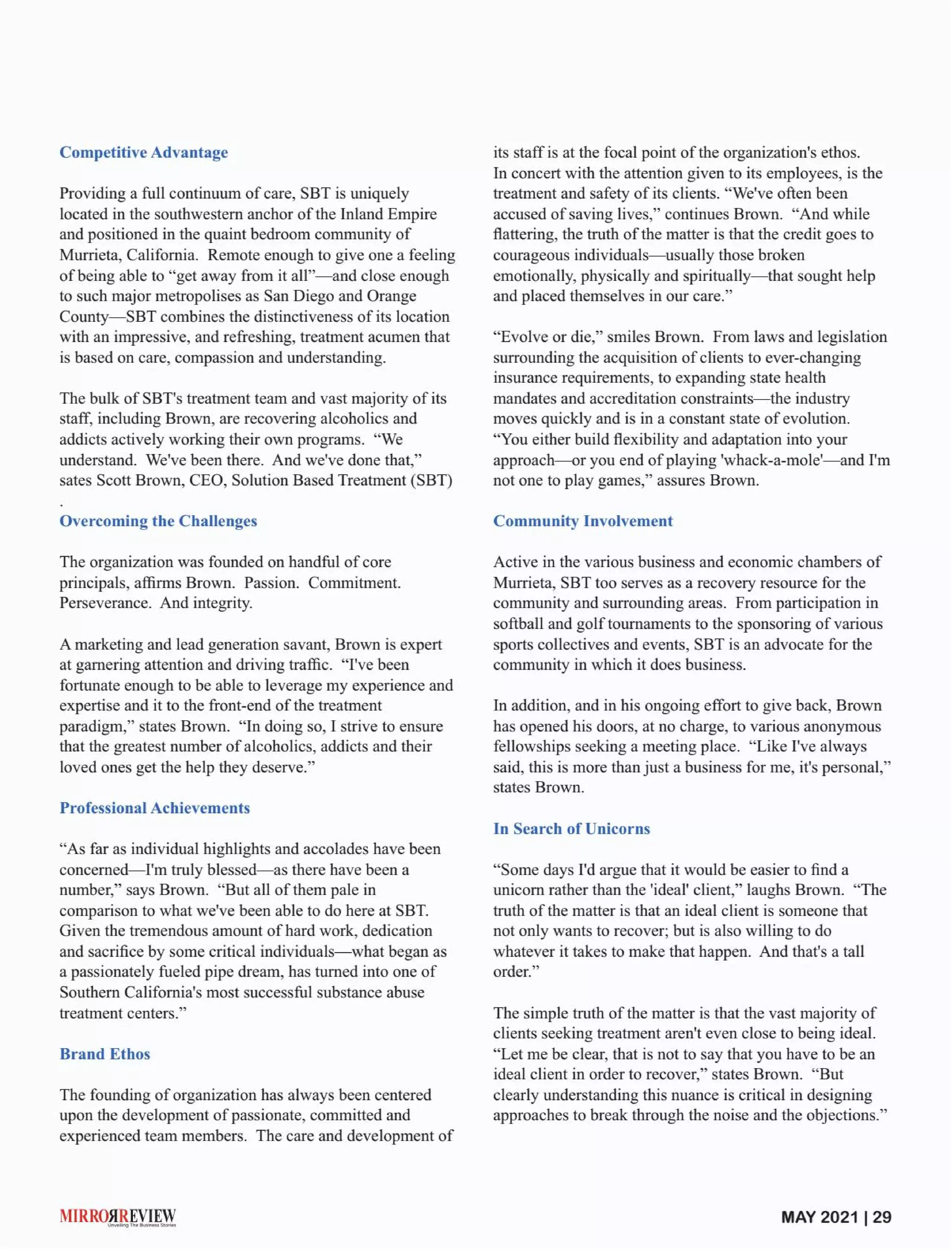 The 10 robust healthcare leaders 2021 | PDF