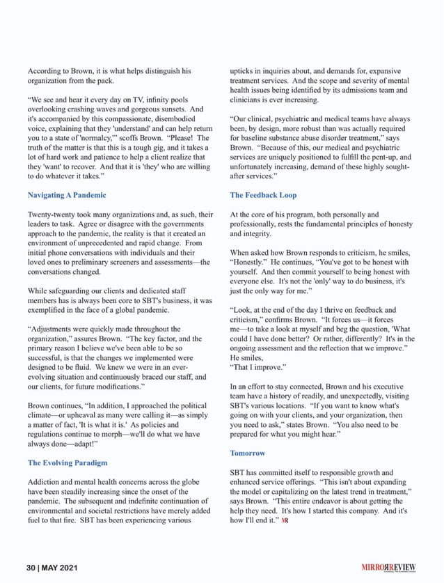 The 10 robust healthcare leaders 2021 | PDF | Healthcare Industry ...