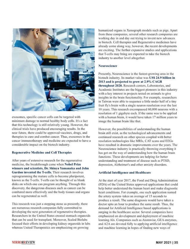 The 10 robust healthcare leaders 2021 | PDF | Healthcare Industry ...