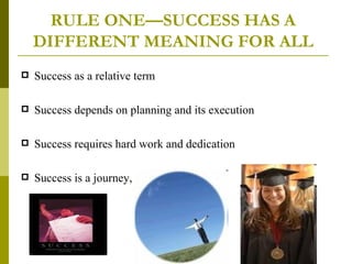 The 10 Rules Of Success | PPT