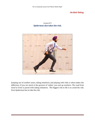 The 11 Corporate Lessons From Movie Rocket Singh By Ashraf Chaudhry | PDF