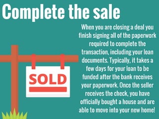 The 11 Steps to Buying a Home | PDF | Home Financing | Personal Debt