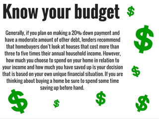 The 11 Steps to Buying a Home | PDF | Home Financing | Personal Debt