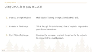 The 1, 2, 3 Approach for All Gen.AI Work.pptx